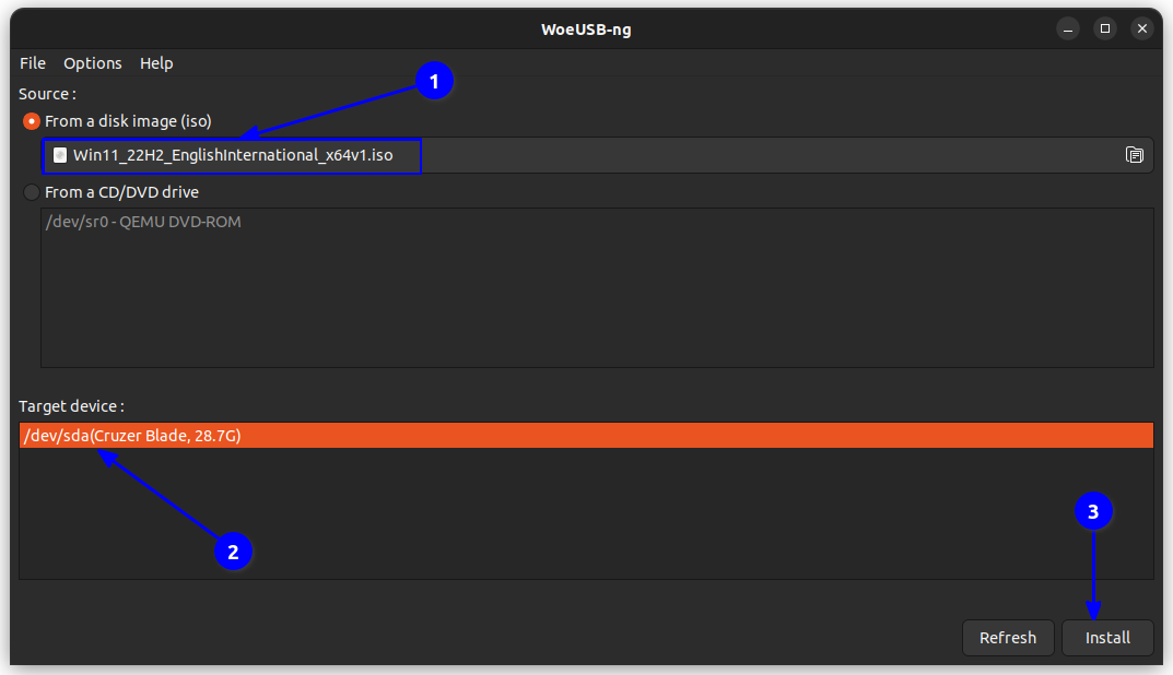 Install WoeUSB on Ubuntu to Create a Bootable Windows USB Install WoeUSB on Ubuntu to Create a Bootable Windows USB