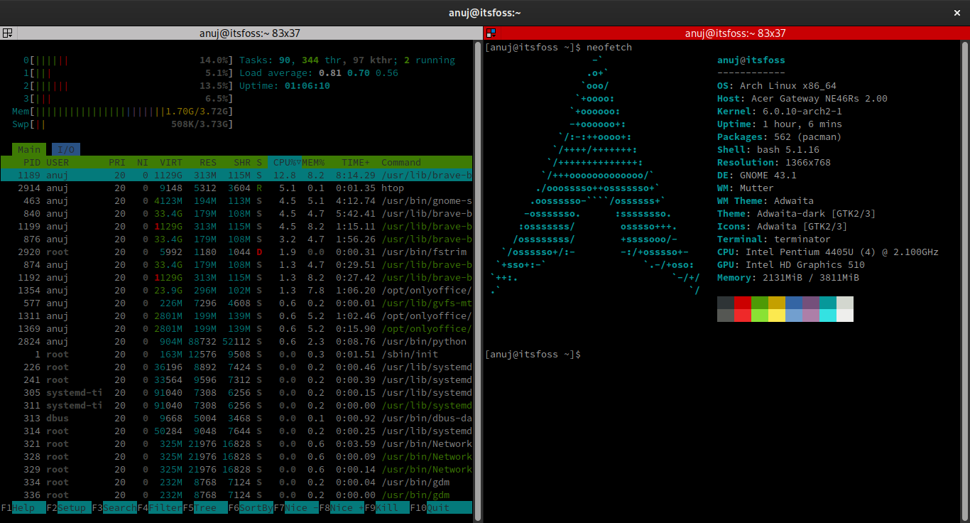 Terminator: The Tiling Terminal Emulator for Linux Pros