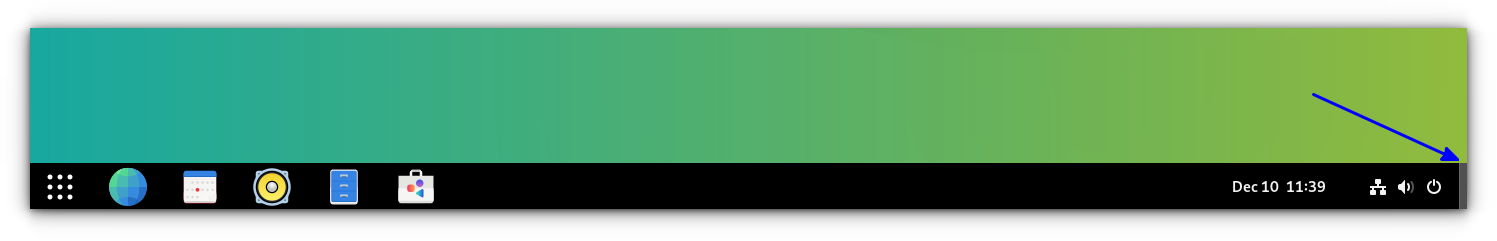 How to Show Desktop in GNOME