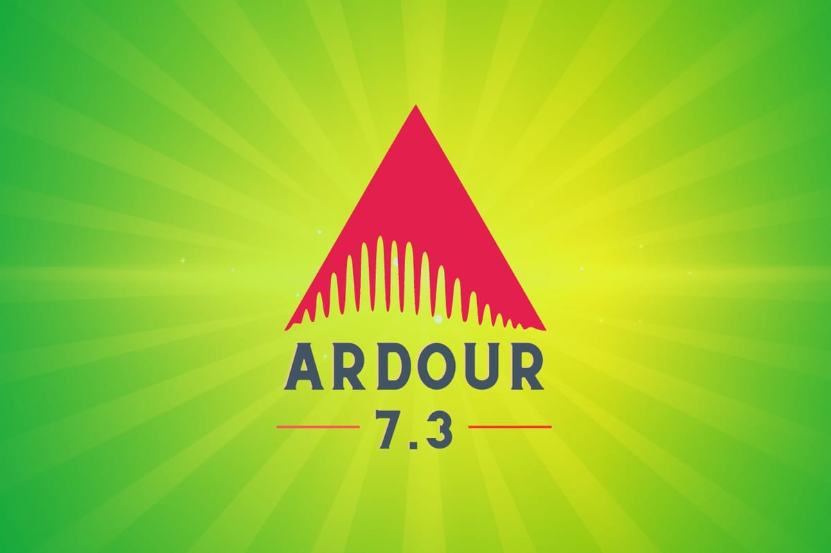 Open-Source DAW Ardour 7.3 Gets Better With VST3 Multi-Bus Support
