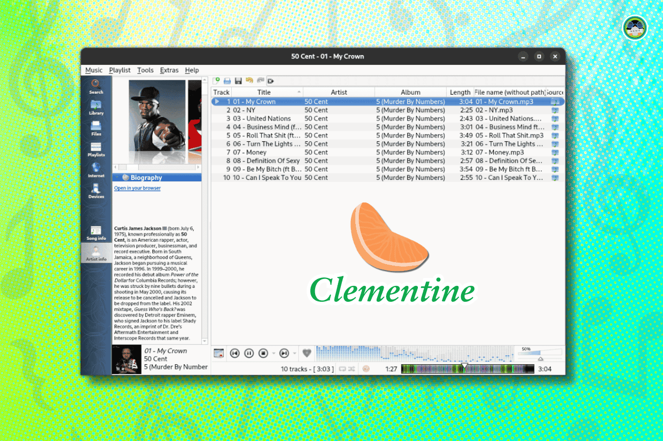 Clementine Music Player Back | Linux.org
