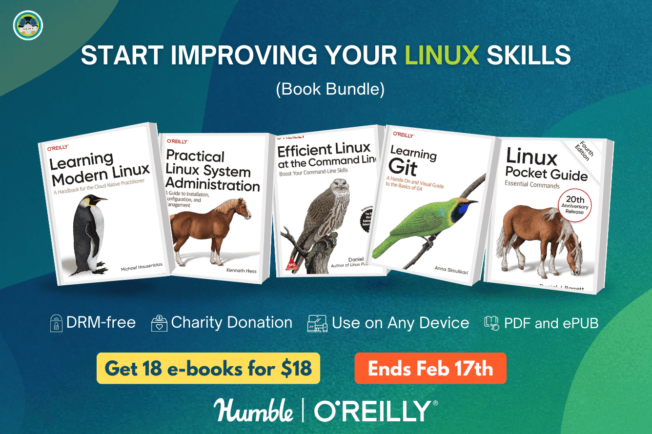 Check Out This Superb Humble Bundle Book Deal to Learn Linux!