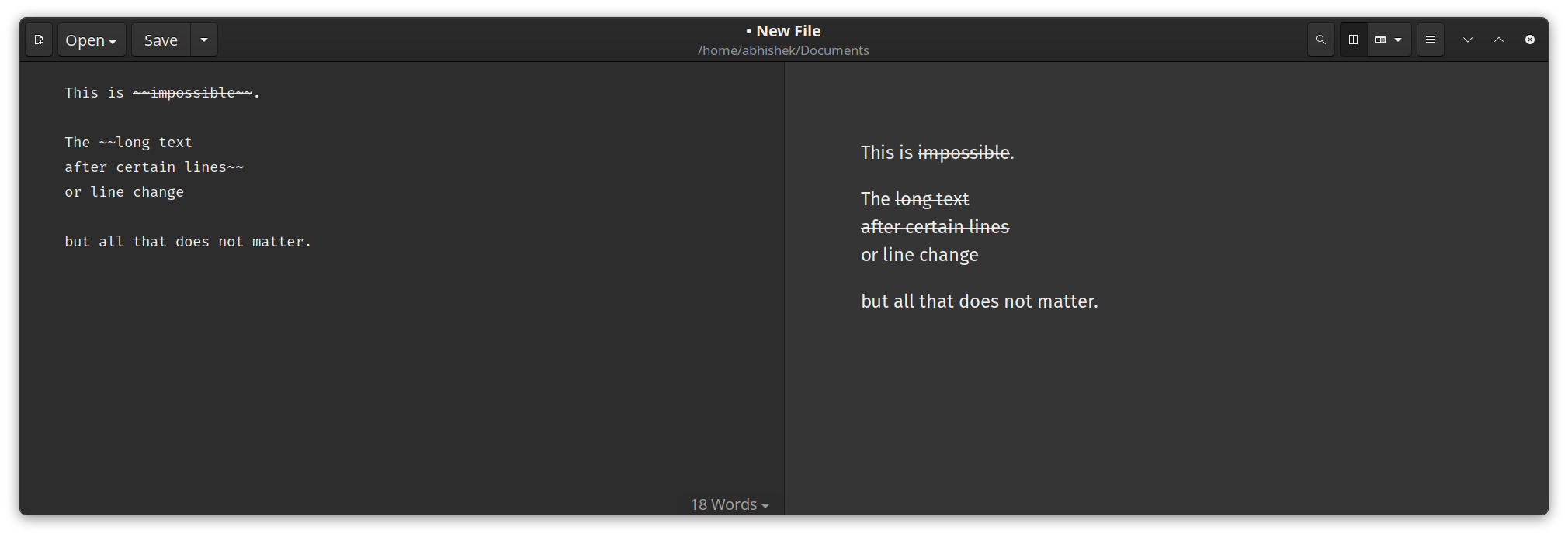 How to Strikethrough Text in Markdown