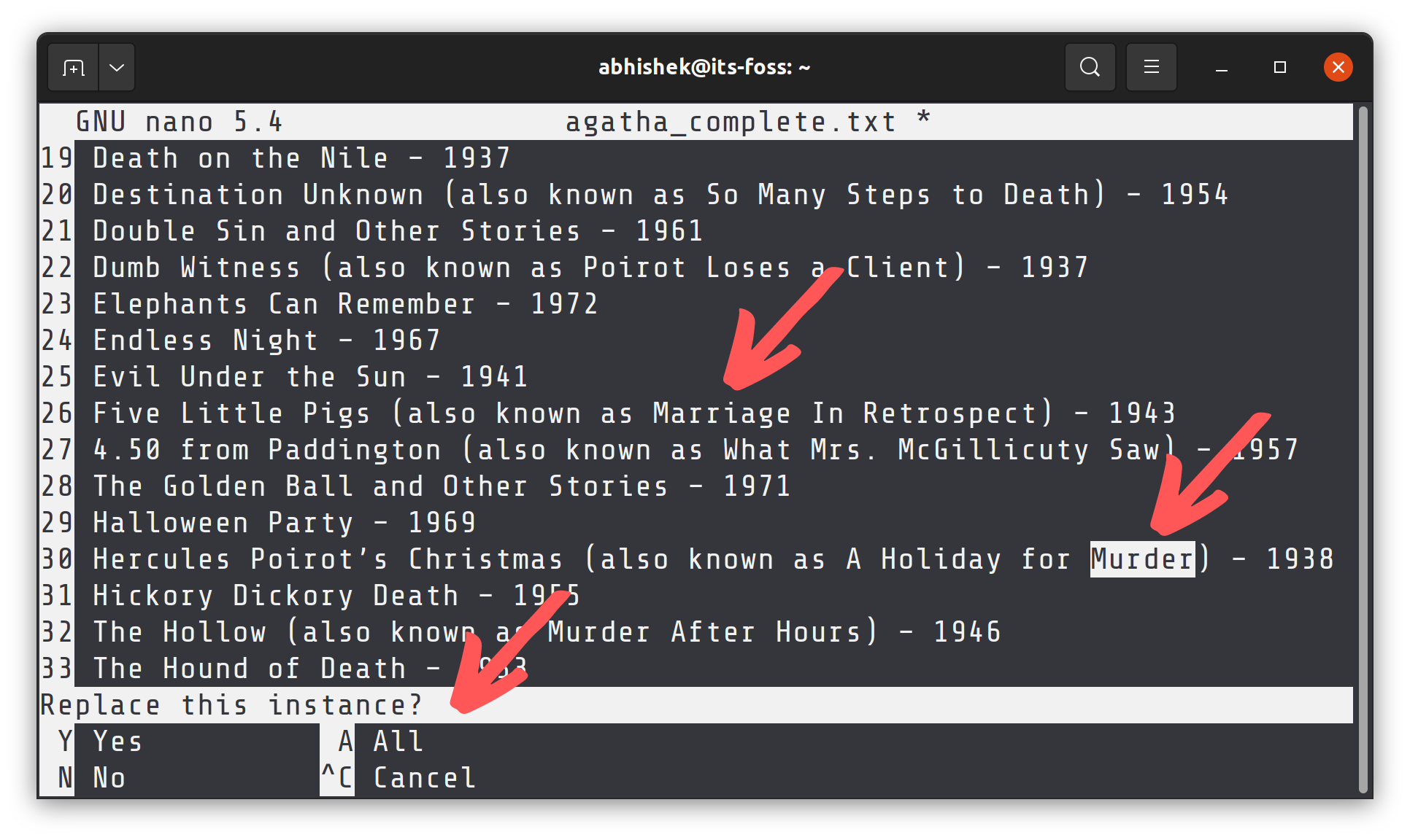Editing Files in Linux Command Line