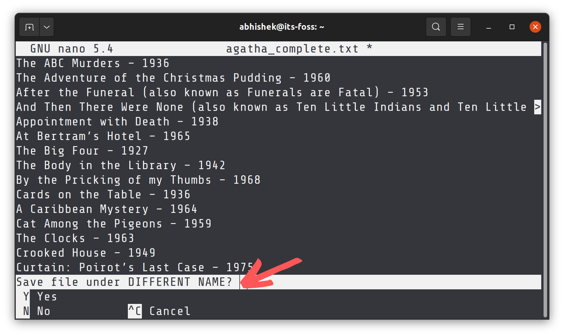Editing Files in Linux Command Line