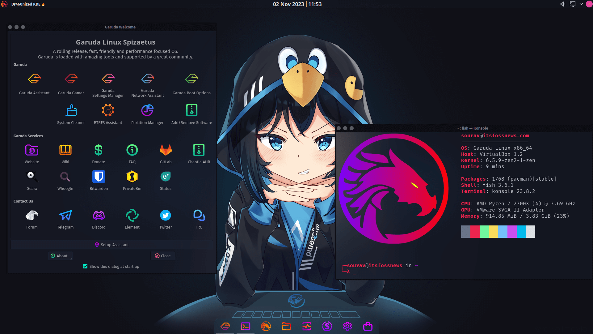 Garuda Linux “Spizaetus” Release Lets You Try KDE Plasma 6 Now!