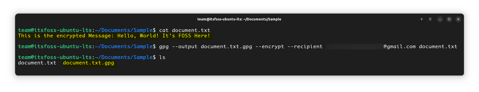 Using GPG to Encrypt and Decrypt Files on Linux [Hands-on for Beginners]