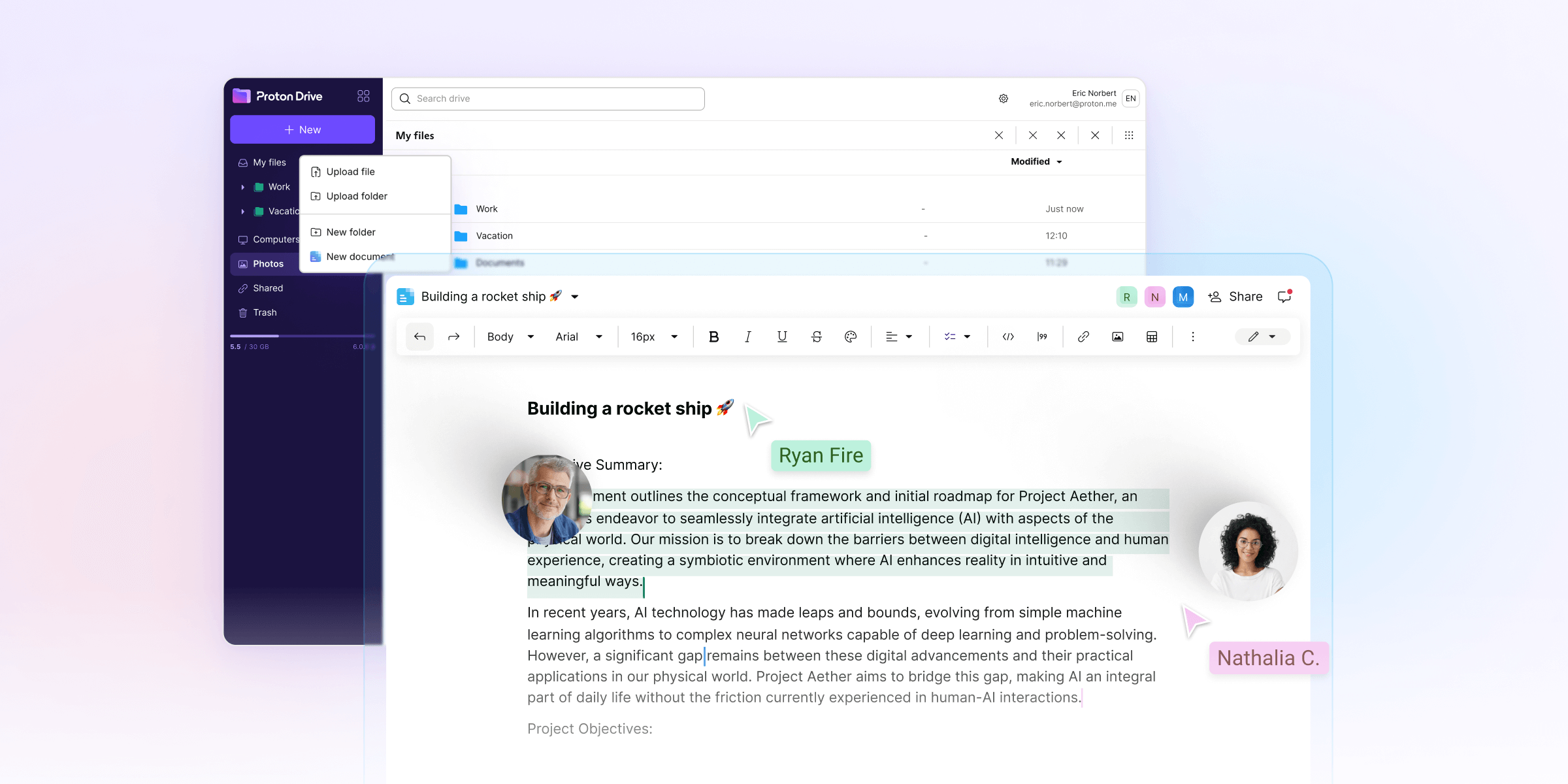 Proton Takes Another Dig at Google Workspace