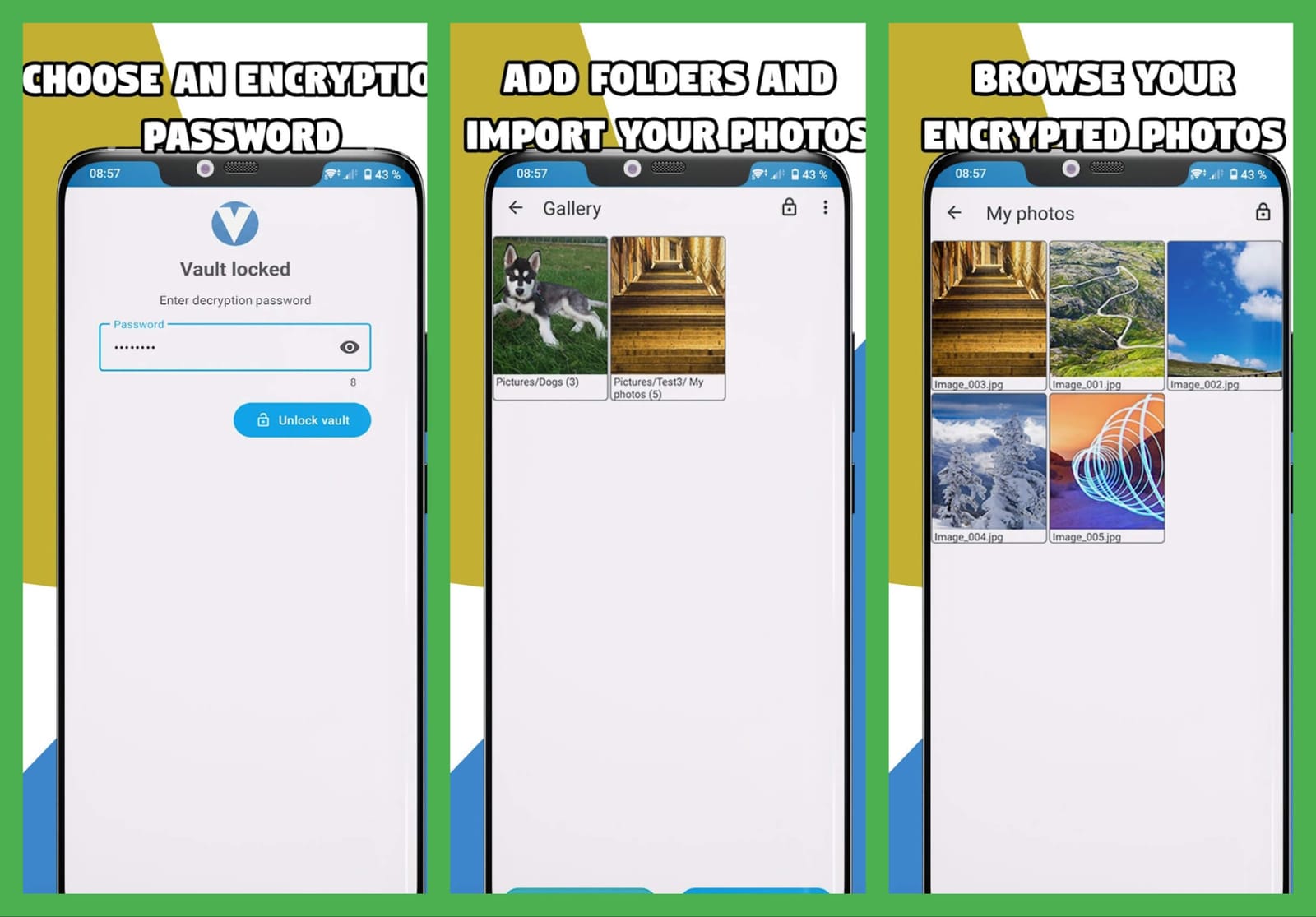 You Can Create An Encrypted Gallery on Android With 'Valv' App