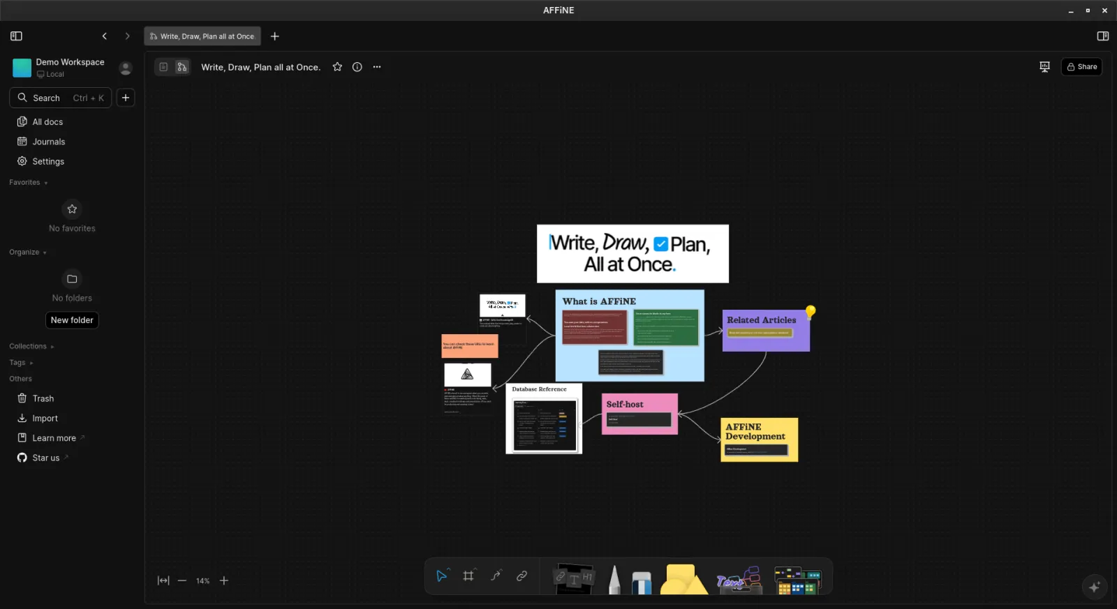 AFFiNE: A Truly Wonderful Open Source Notion Alternative With a Focus ...