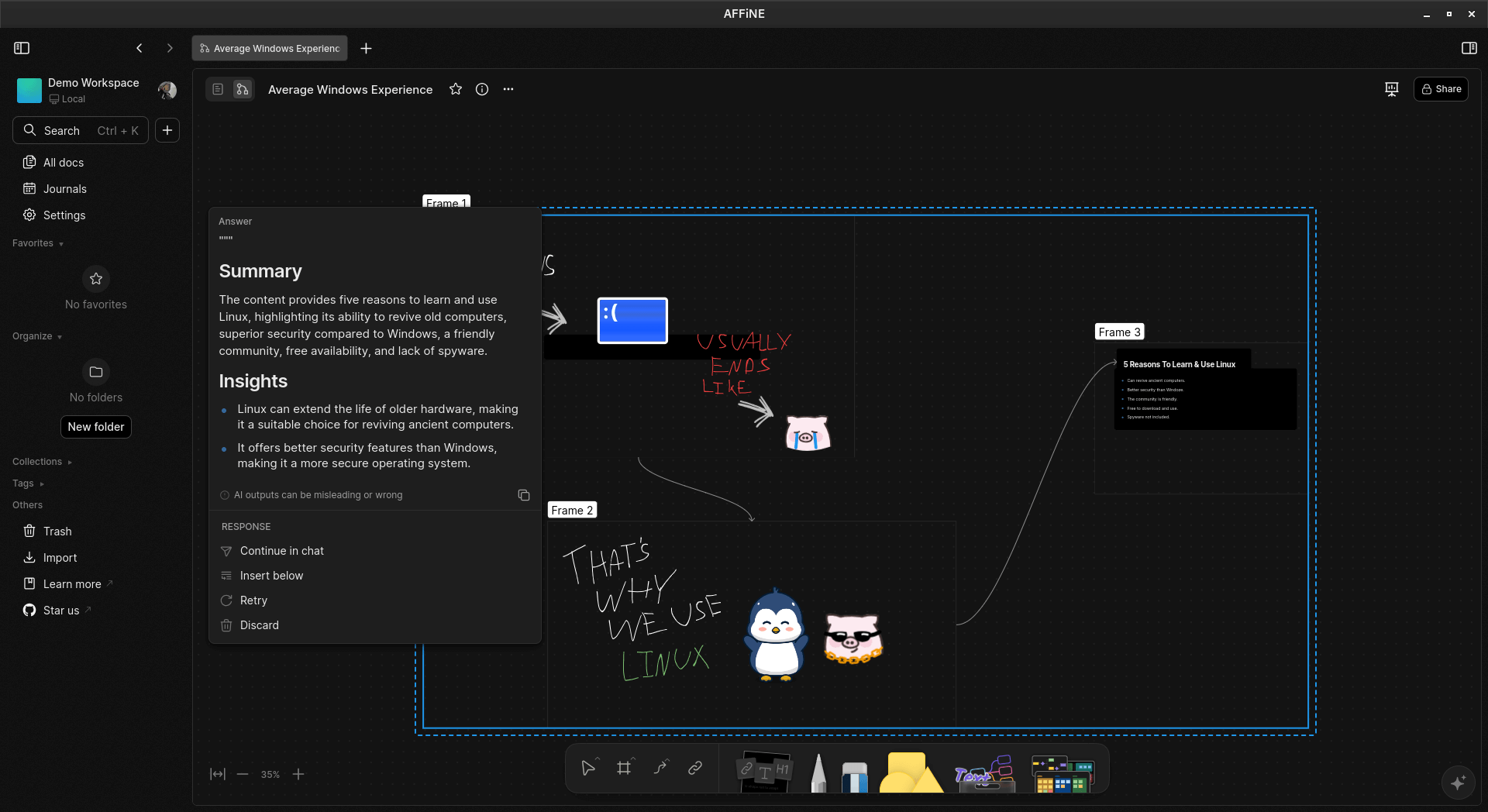 AFFiNE: A Truly Wonderful Open Source Notion Alternative With a Focus ...