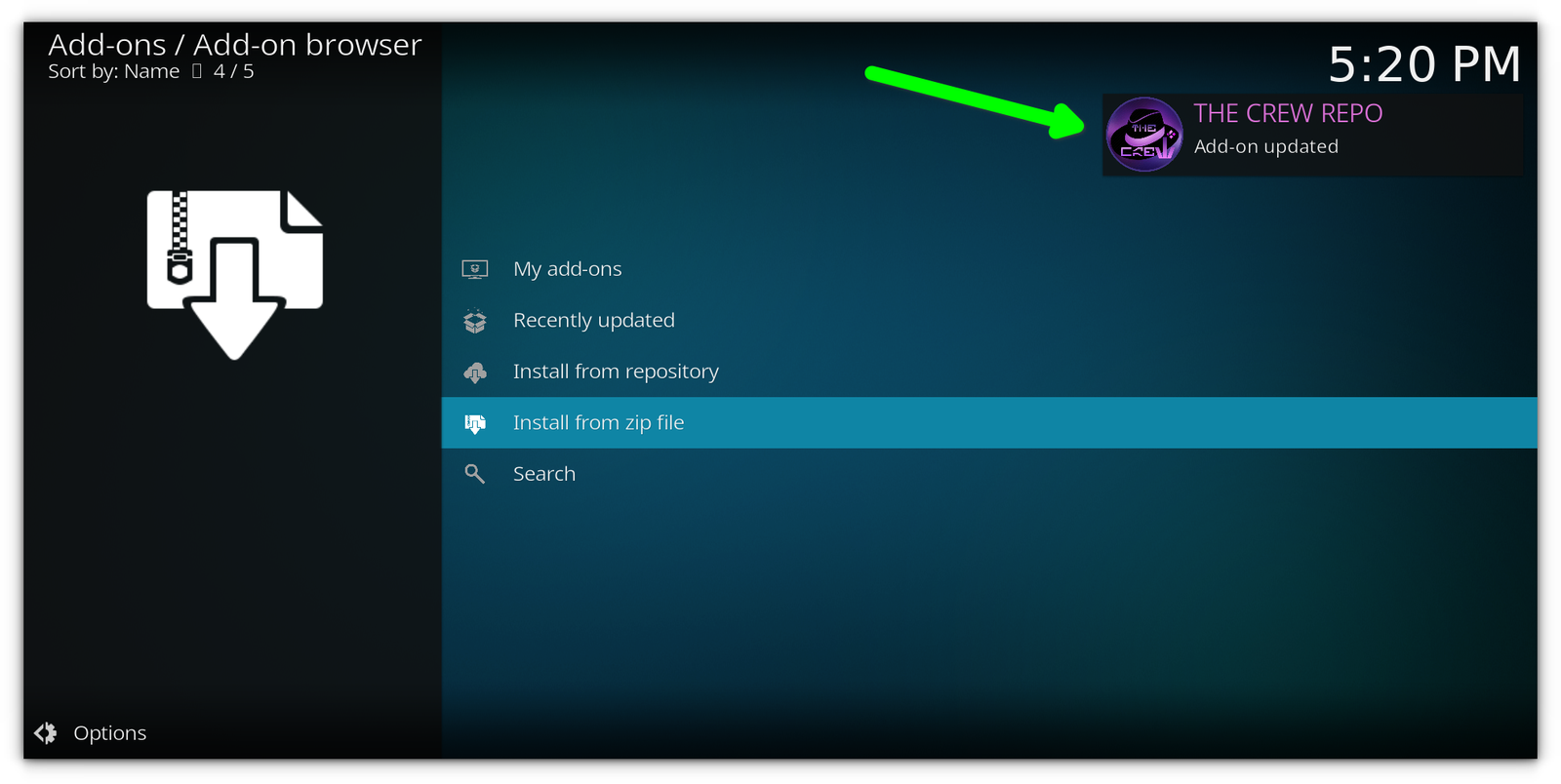 Installing Add-ons and Builds in Kodi