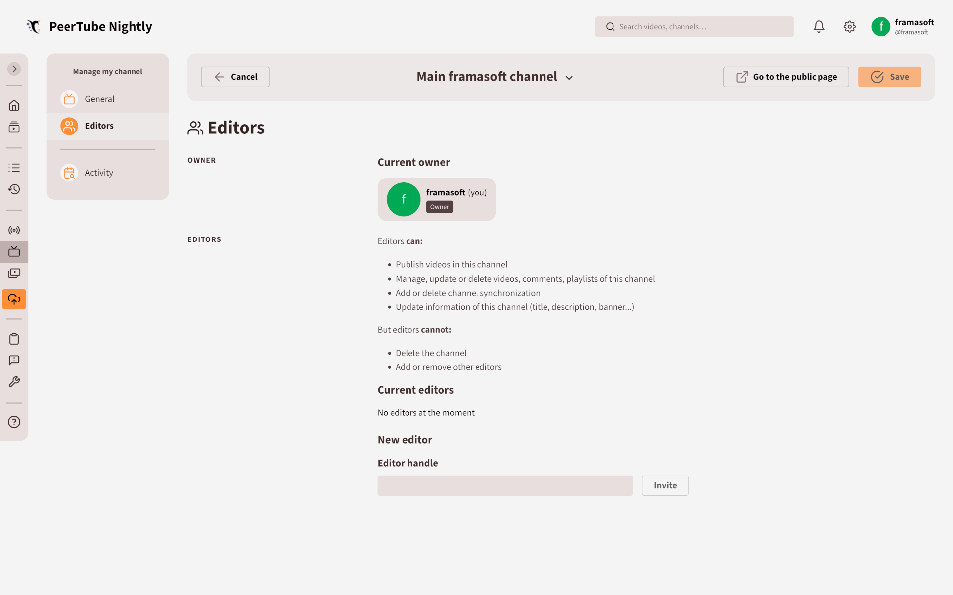 Decentralized YouTube Alternative PeerTube Adds Creator Mode