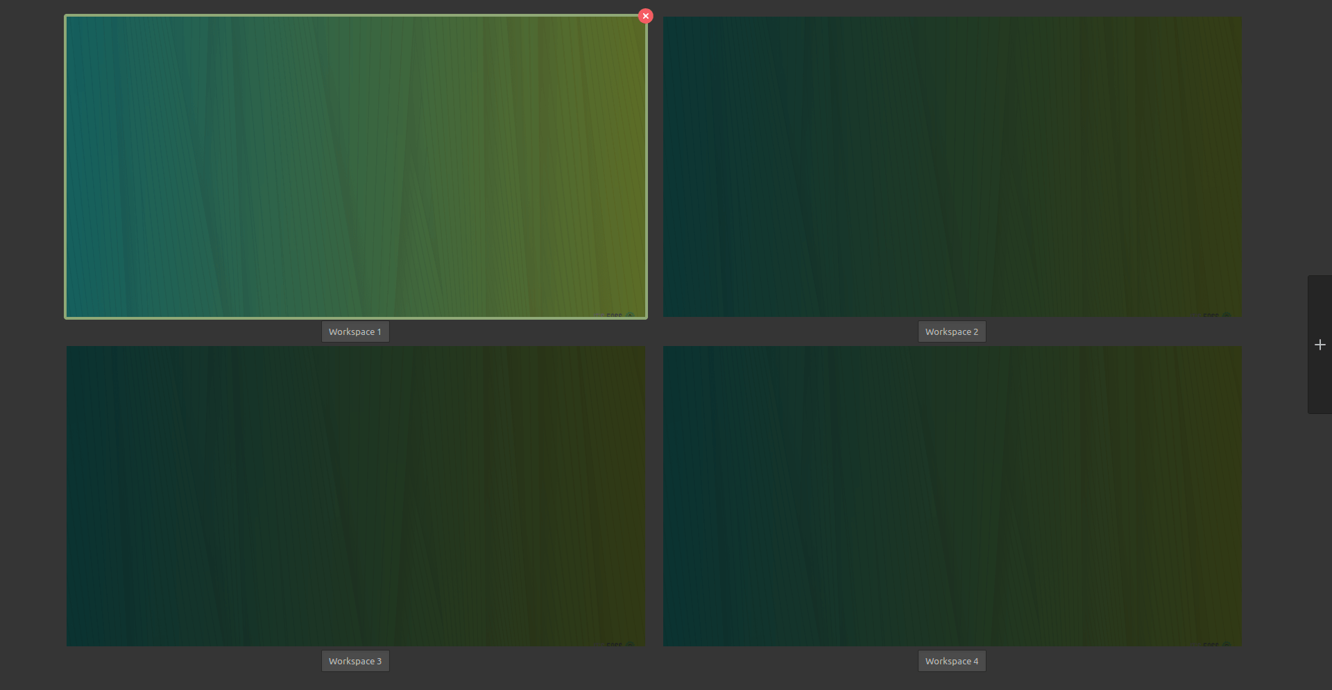 How To Create And Switch Workspaces In Linux Mint