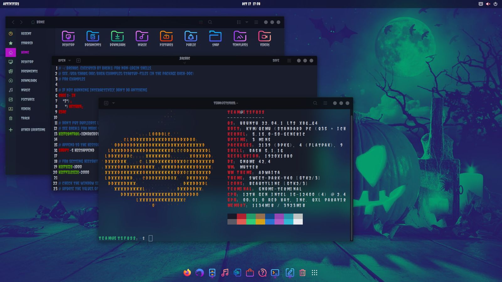 Give Your Linux Desktop a Halloween Makeover