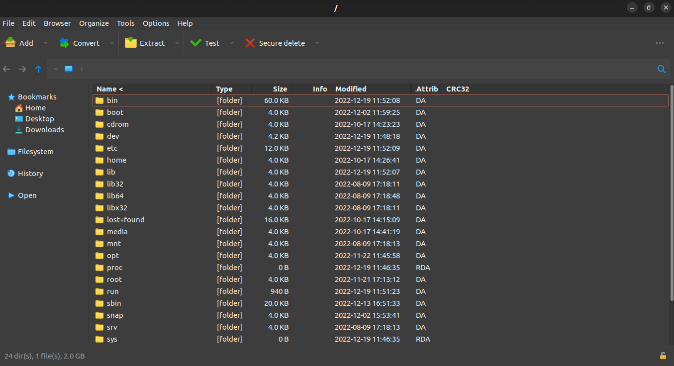 Open Source File Archiver Utility PeaZip Releases Version 9.0