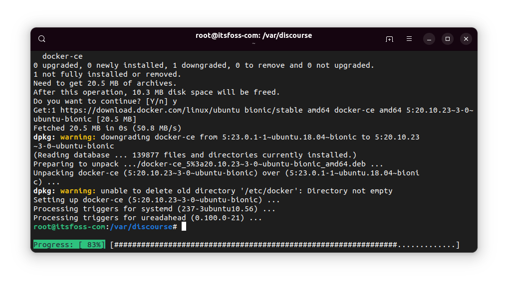 Downgrading a Package via apt-get in Ubuntu and Debian