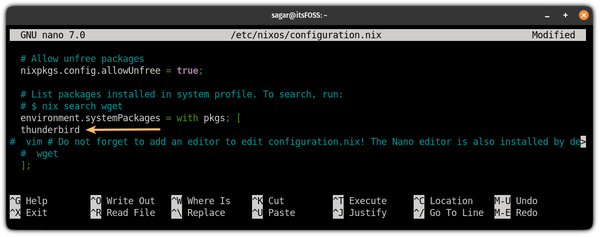 Install and Remove Packages in NixOS