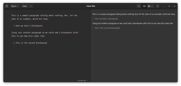How To Add Quotes In Markdown