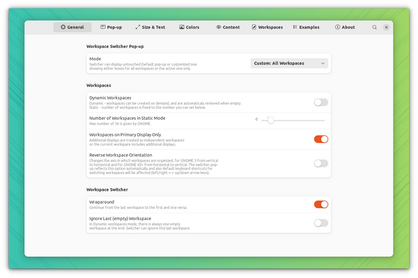 Ubuntu Workspaces: Enabling, Creating, and Switching