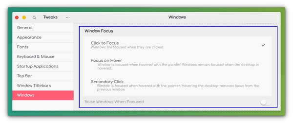 Install and Use GNOME Tweak Tool in Ubuntu and Other Linux