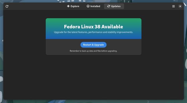 How to Upgrade From Fedora 37 to Fedora 38