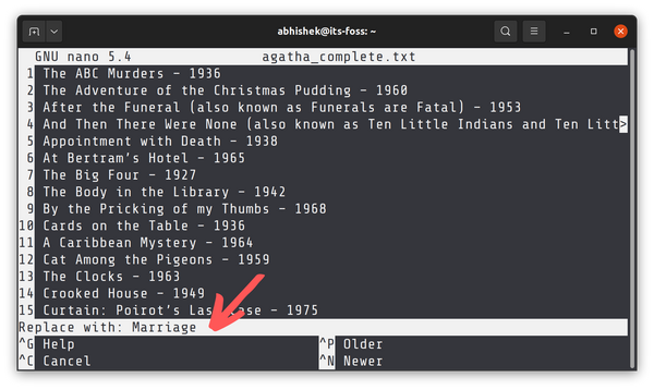 Editing Files in Linux Command Line