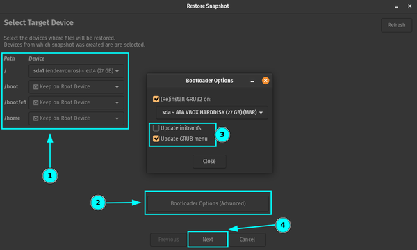 Guide to Backup and Restore Linux Systems with Timeshift