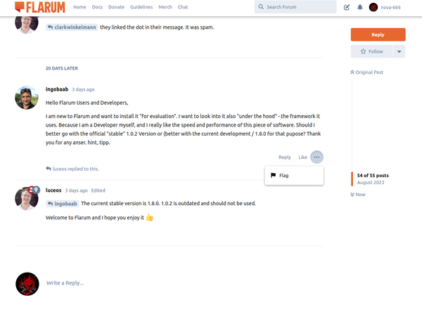 Flarum: An Open-Source Community Platform Like Discourse
