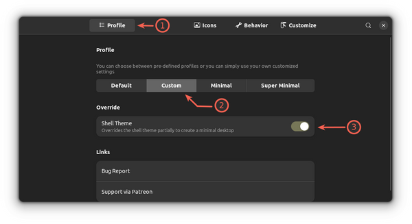Customizing GNOME with Just Perfection Extension