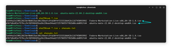 How to Verify Checksum on Linux