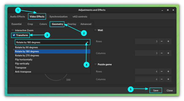 How to Rotate a Video in VLC