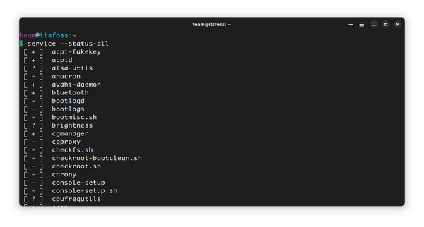 How to List Services in Linux