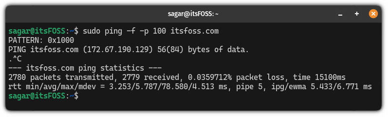 Ping Command Examples in Linux