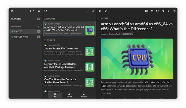 7 Best Feed Reader Apps for Linux Desktop [2024]