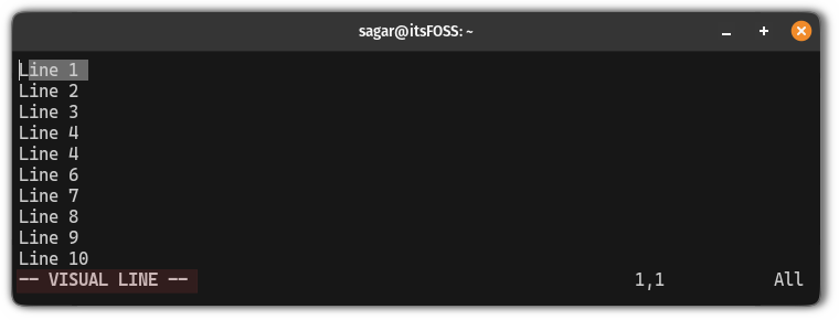 Select All in Vim [Quick Tip]