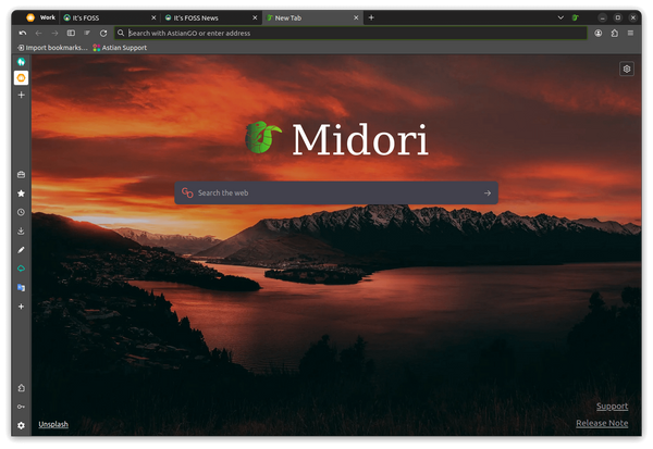 The Gecko Version of Midori Browser is Here!