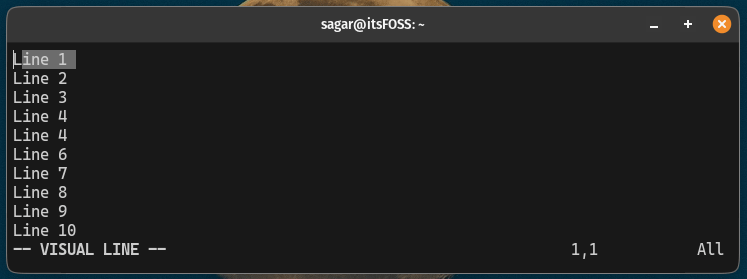 Select All in Vim [Quick Tip]