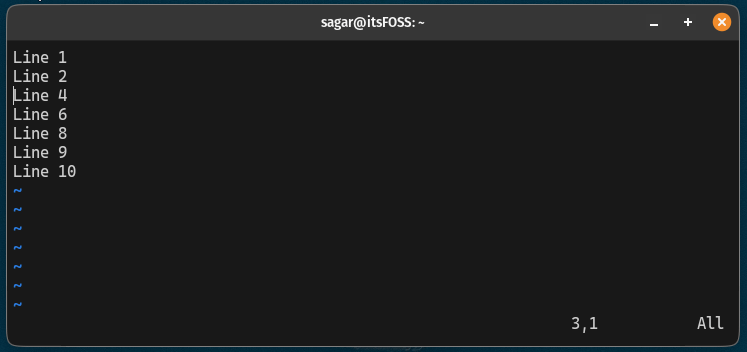 Undo And Redo In Vim