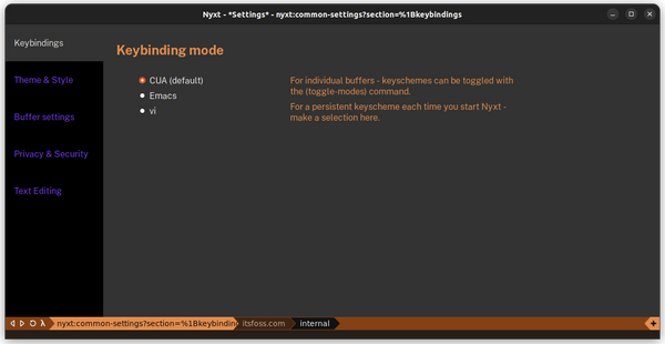 Nyxt: Keyboard-oriented Web Browser Inspired by Emacs & Vim