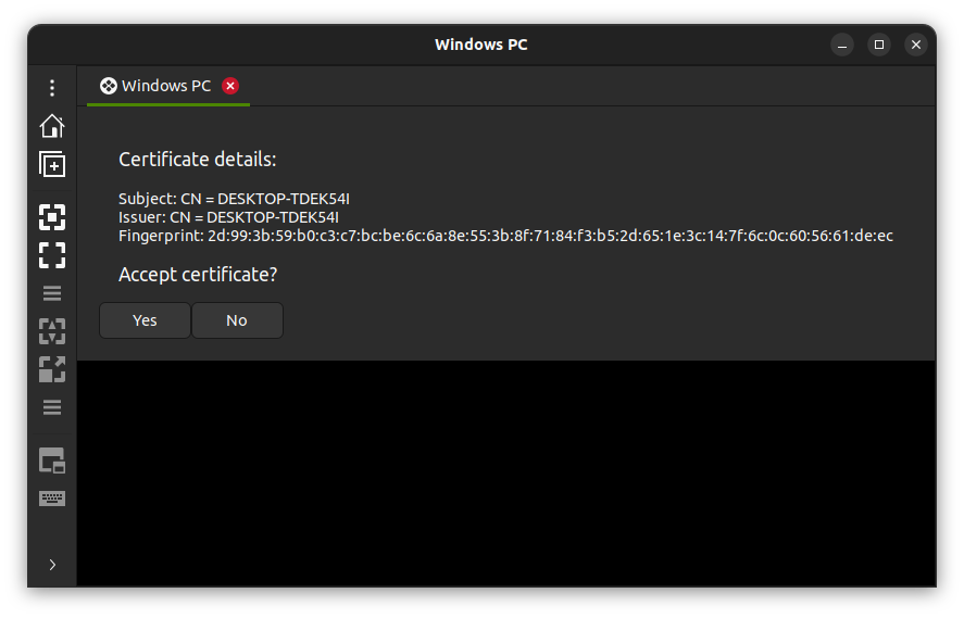 Using Remote Desktop Tool Remmina on Ubuntu