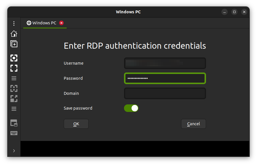 Using Remote Desktop Tool Remmina on Ubuntu