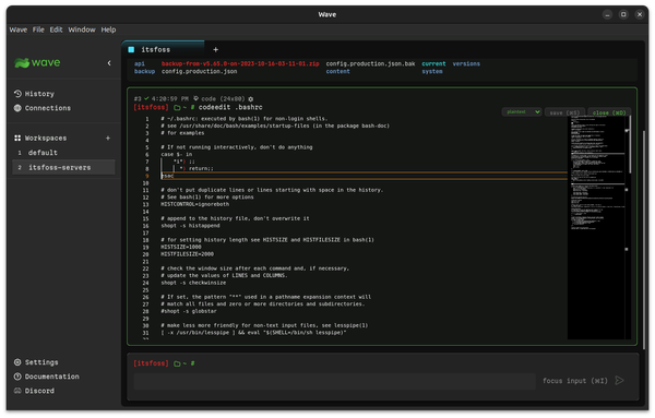 Wave: A Modern New Linux Terminal that You'll Love if You Hate Command Line