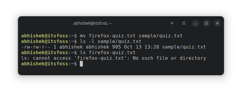 Rename Files And Directories In Linux Command Line 6290
