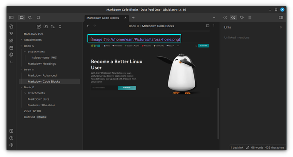 Creating and Working with Links in Obsidian