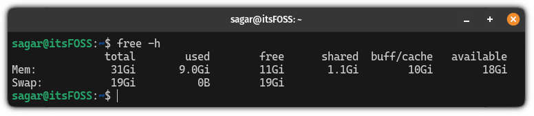 Free Command Examples in Linux