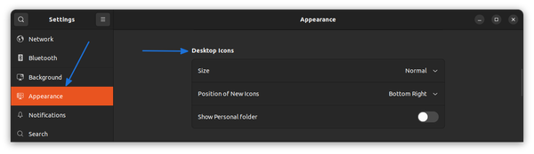 How to Add Files and Folders on Desktop Screen in Ubuntu
