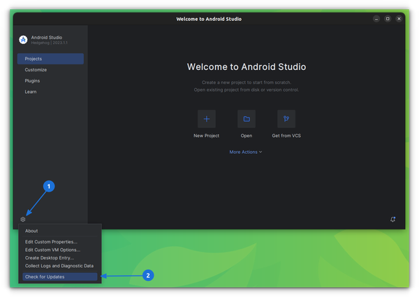 Installing Android Studio in Ubuntu and Other Linux