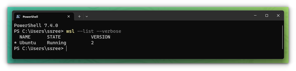 Shut Down WSL Running Linux Distributions