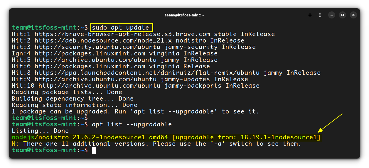 Properly Upgrade Node.js to a Newer Version in Ubuntu